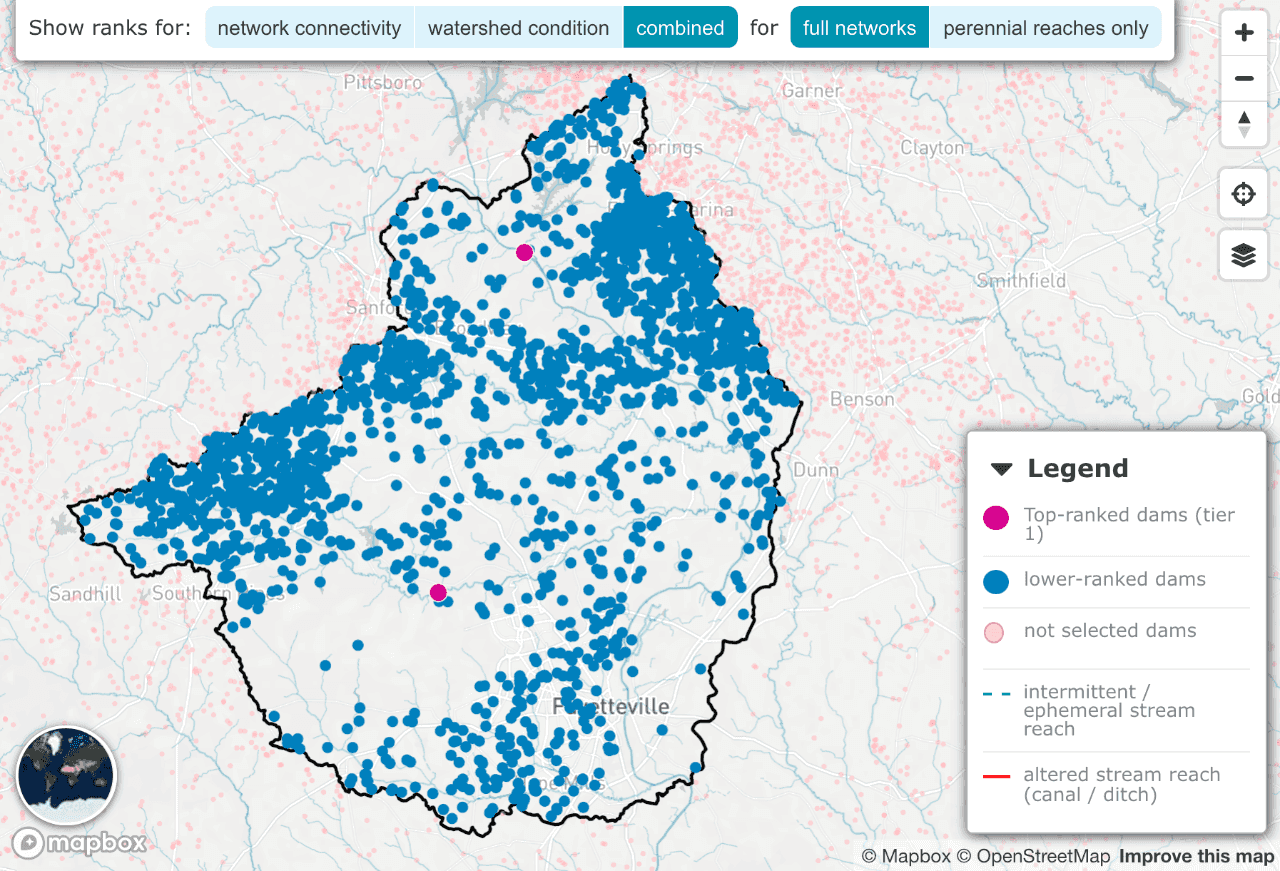 National Aquatic Barrier Inventory & Prioritization Tool